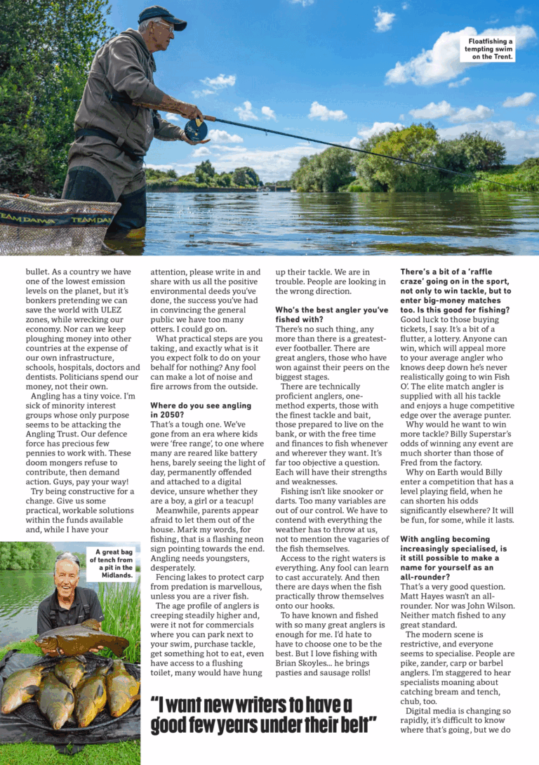 The Big Interview - Bob Roberts – Fishing information for the complete ...