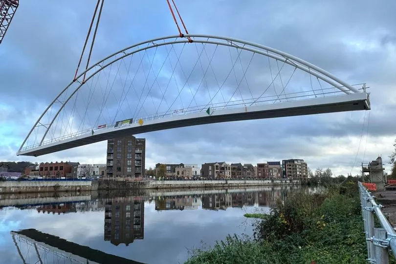 Waterside Bridge Is Nottingham's First New Bridge Crossing Of The Trent ...